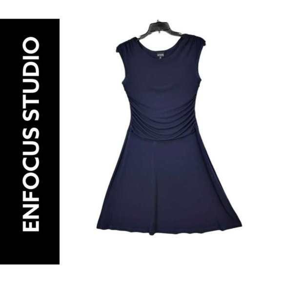 Enfocus Studio | Dresses | En Focus Studio Woman Dark Blue Size 2 ...
